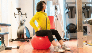 Stability Ball Exercises For Beginners - My Home Workout Programs Site